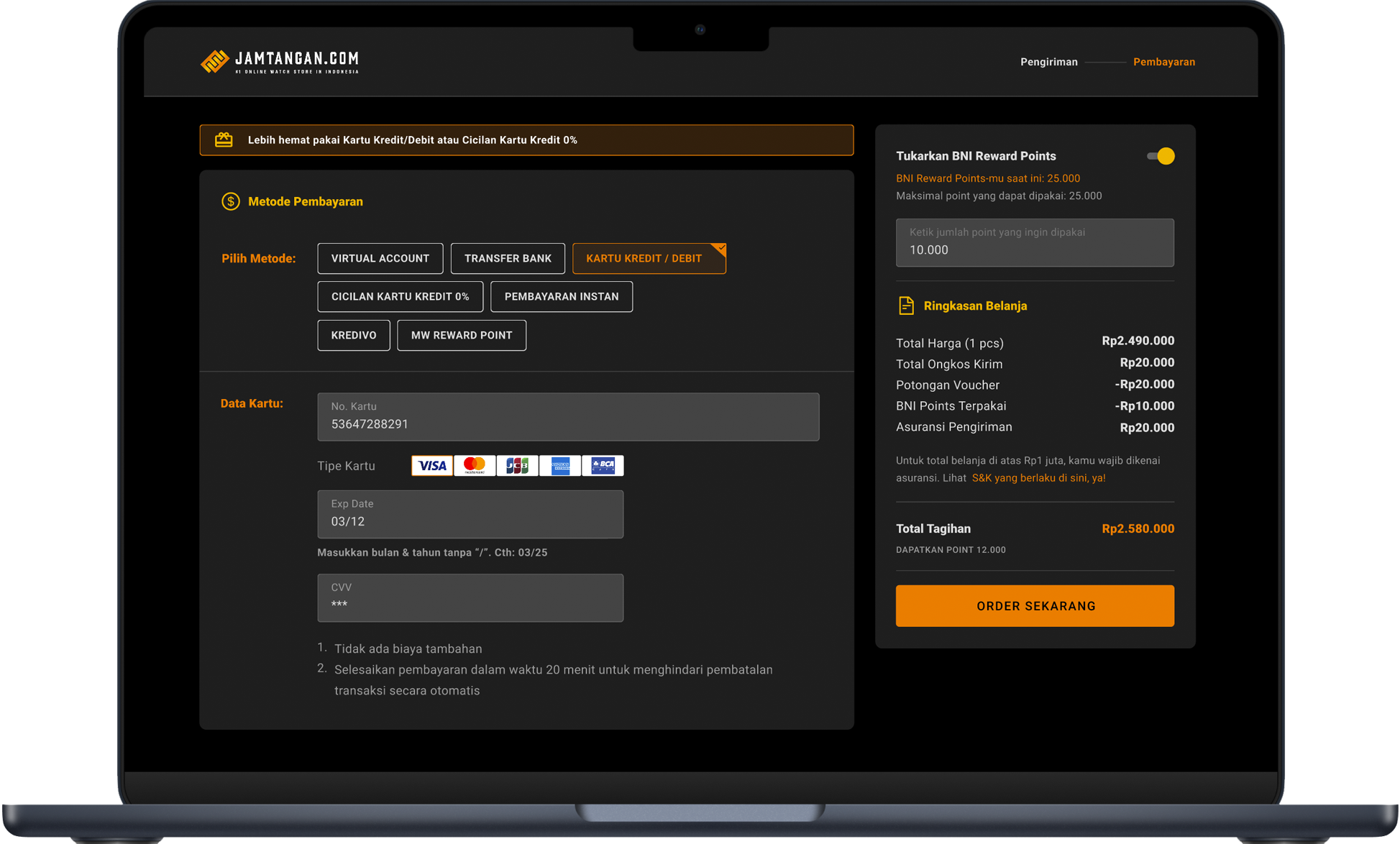 Cara Belanja Dengan Memakai BNI Reward Points – Pusat Bantuan